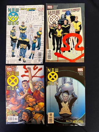 New X-Men #135-138, Riot at Xavier's, Grant Morrison, Frank Quitely, 4 ...