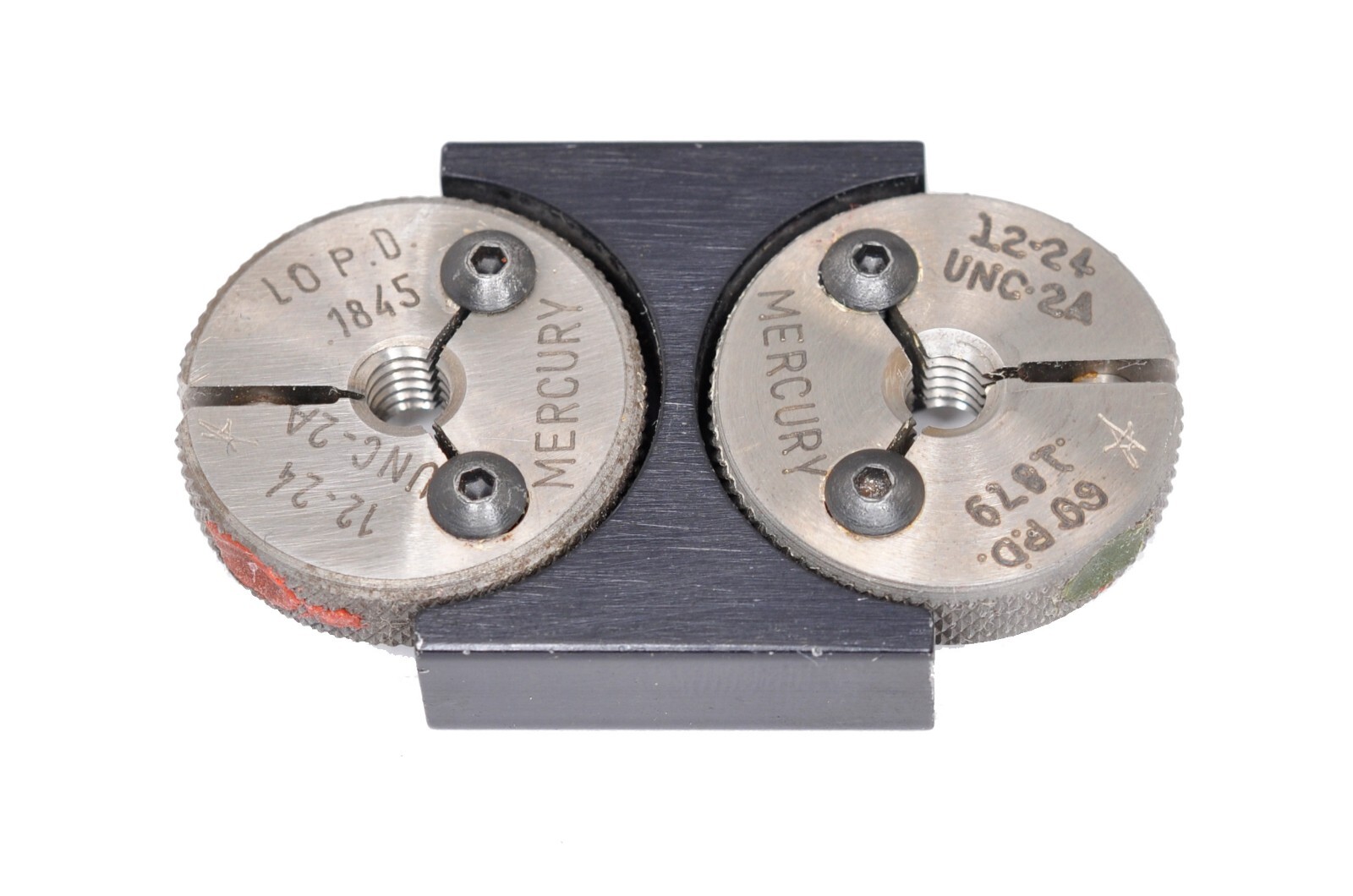 12-24 UNC-2A ~Thread Ring Gage ~ Go Not/Go ~ .250 ~ 24 TPI ~ Mercury | eBay