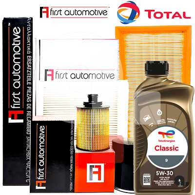 Service Kit For Audi A6 C6 2.0 TDI From 2004 4 Filters + 4L Total Oil ...