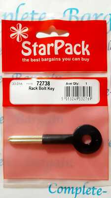 Universal Bolt Key Security Rack Door Star Key Lock for Doors and ...