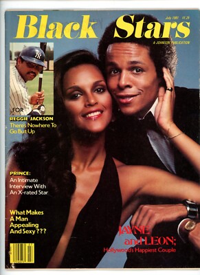 Black Stars Magazine July 1981 FINAL ISSUE Prince Janet Jackson Reggie ...