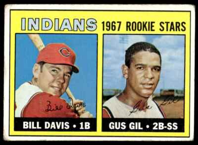 1967 Topps Bill Davis/Gus Gil RC Cleveland Indians #253 ^^ | eBay