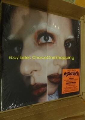 LADY GAGA Mayhem Black Vinyl LP Alternate Alternative Cover | eBay