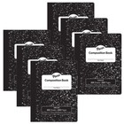 Pacon Composition Book 9-3/4" x 7-1/2" Unruled 100 Sheets Black Marble ...