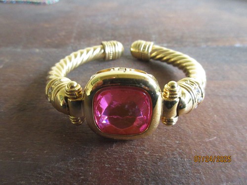 Vtg Joan Rivers XV Classic Collection Interchangeable Stone Cuff ...