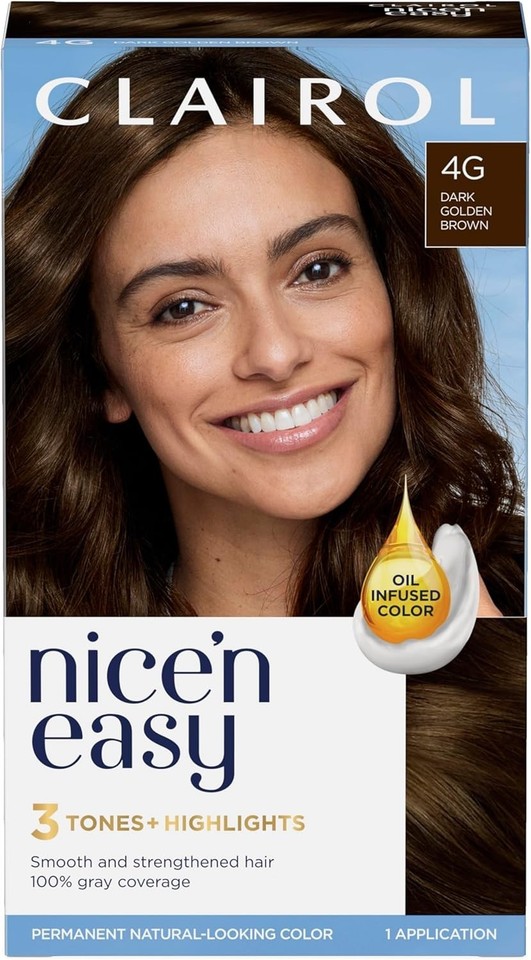 Clairol Nice'n Easy Crème Permanent Hair Dye Choose Your Shade | eBay UK
