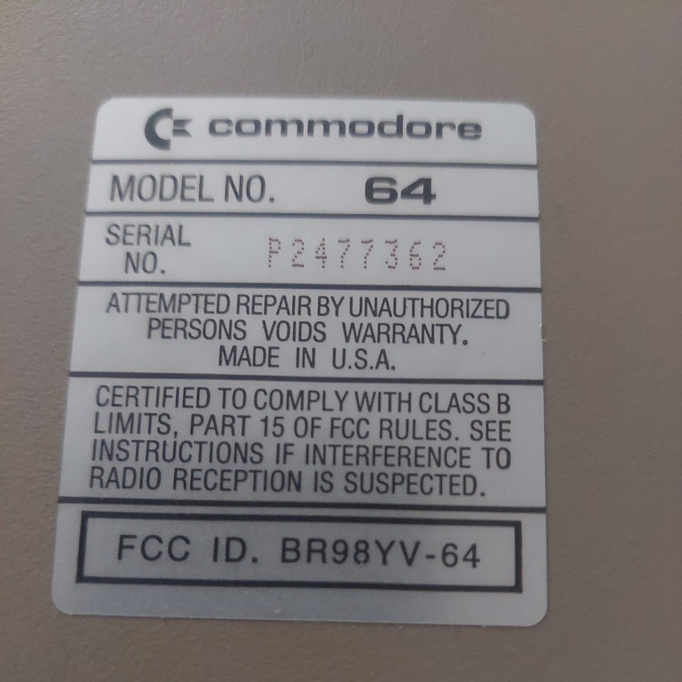 Commodore 64 Computer In Original Box UNTESTED AS IS | eBay