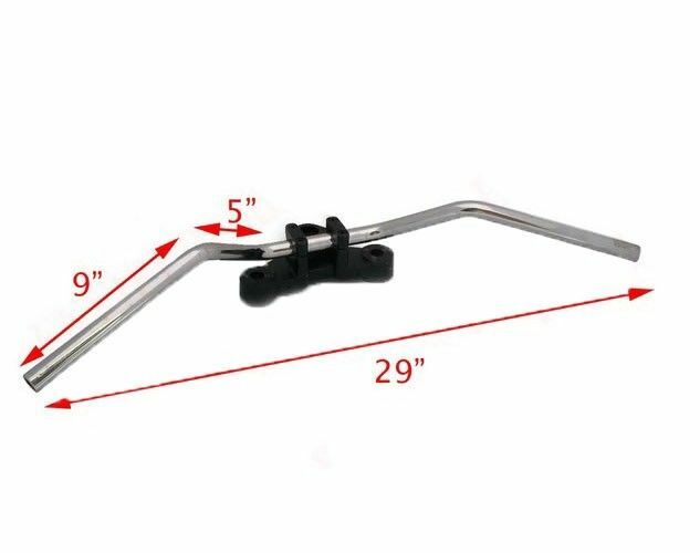 Fits Royal Enfield Bullet Cruise Style 7/8" Handlebar Chrome Plated GEc ...