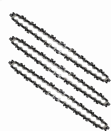 3-Pack 18 Inch Chainsaw Chain 3/8" LP Pitch - .050" Gauge - 62 Drive ...