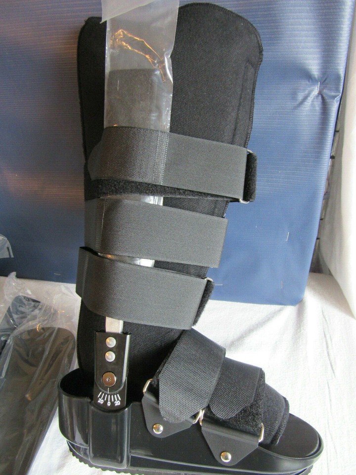 Zimmer Adjustable Orthosis MEDIUM Support Lower Leg Limb Brace ...