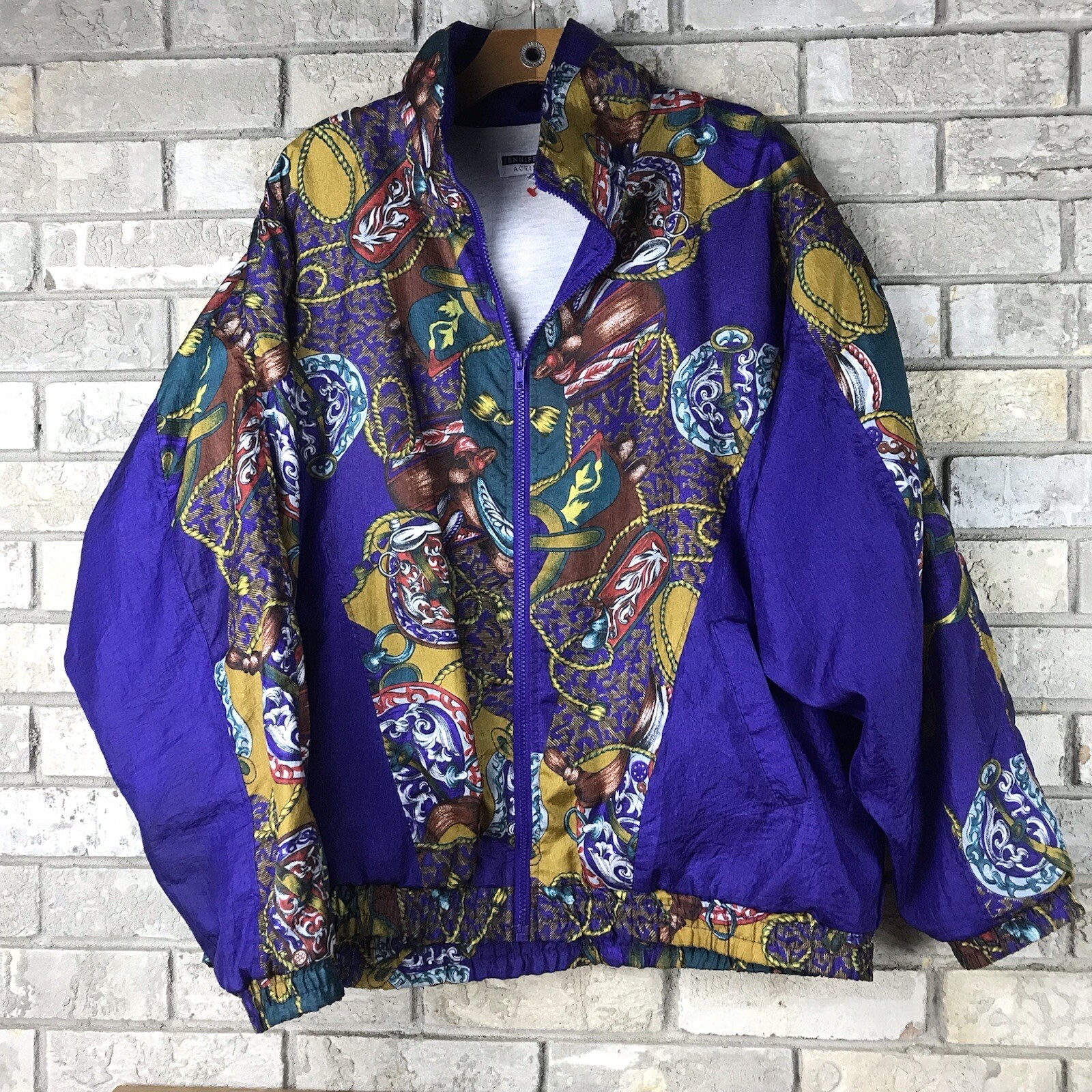 Vintage Jennifer Moore Activewear Windbreaker Womens … - Gem