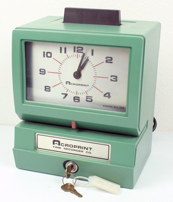Time Clocks - Time Clock Model