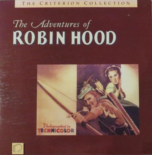 THE ADVENTURES OF ROBIN HOOD 2 DISC SET CRITERION #66 CAV LASERDISC ...