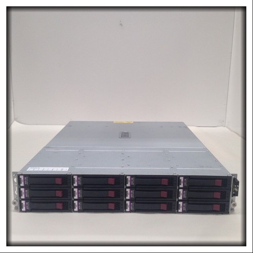 HP StorageWorks MSA60 Storage Array w/ 12x 600GB 15K SAS Hard Drives ...