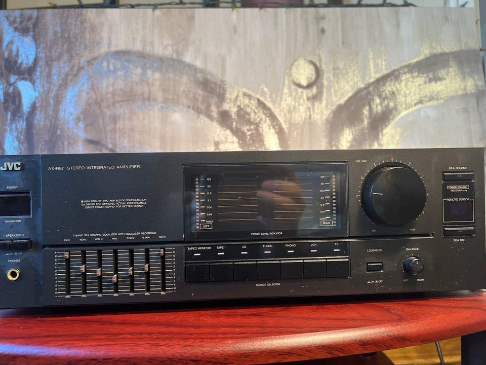JVC AX-R97 Stereo Integrated Amplifier 7 Band Equalizer (Tested ...