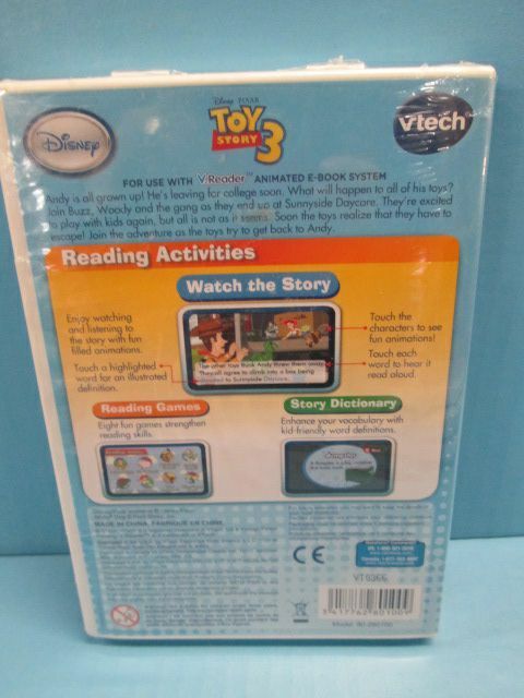 VTECH V.Reader Disney Pixar Toy Story 3 BRAND NEW! | eBay