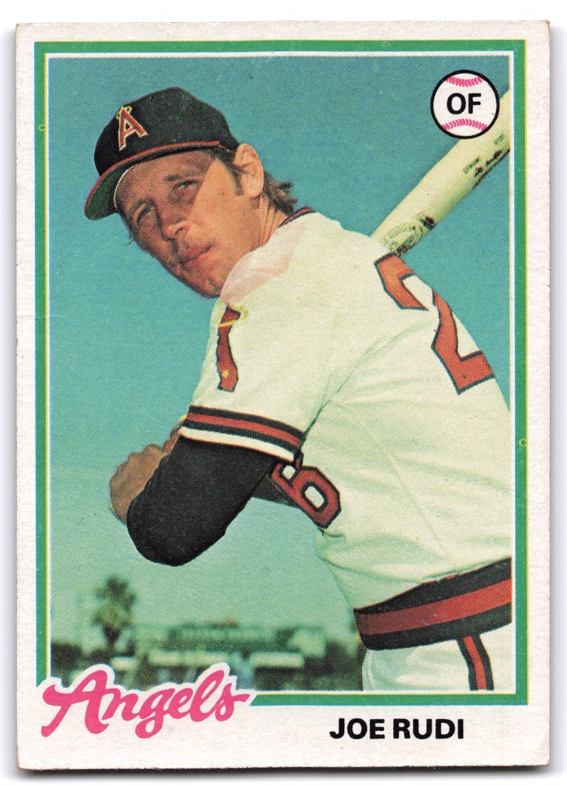 1978 Topps Joe Rudi California Angels #635 | eBay