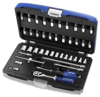 Britool Expert 1/4in Drive 42 Piece Socket & Accessory Set Metric ...
