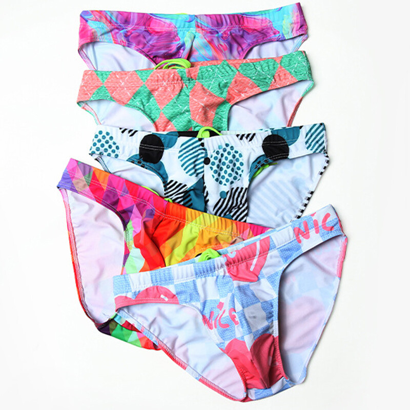 Herren-Bademode Strandunterwäsche Badehose Sexy Low-Rise-Biki-Slip ≌ ...