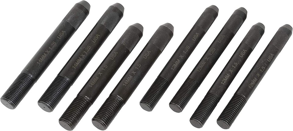 Metric Wheel Stub Pilot Alignment Pins Lug Bolt for Remove/Install Car ...