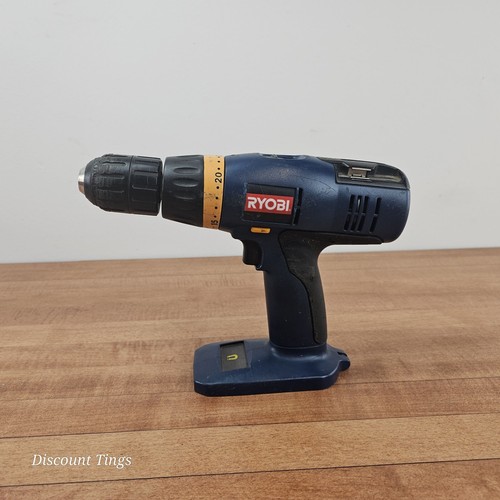 RYOBI Drill P206 18v Cordless 1/2" Driver 2 Speed Tool Only -No Battery ...