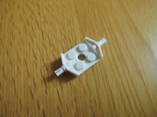 Lego 6157 Plate 2 x 2 with Wheel Holder Wide White (4206209) | eBay UK