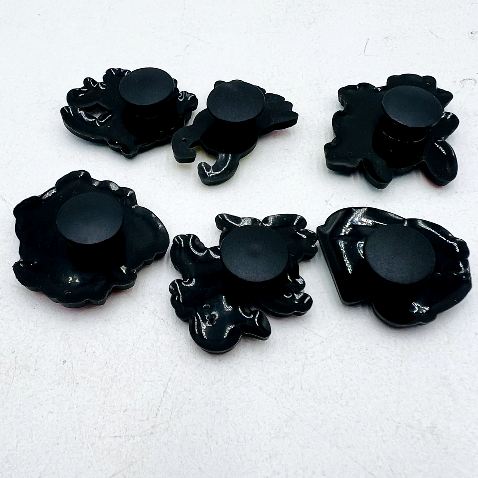 Lilo & Stitch Spooky Croc Shoe Charms Jibbitz 6pc Set | eBay