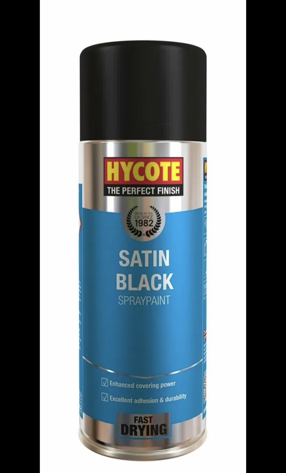 Hycote Spray Paint 400ml - Satin Black, Pack of 2 for sale online | eBay