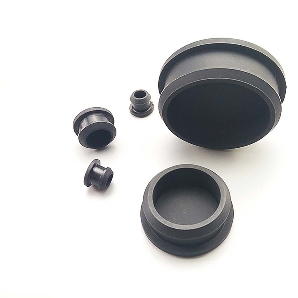 2.5~30mm Silicone Rubber Snap-in Grommet Plug Bungs Cable Wiring ...