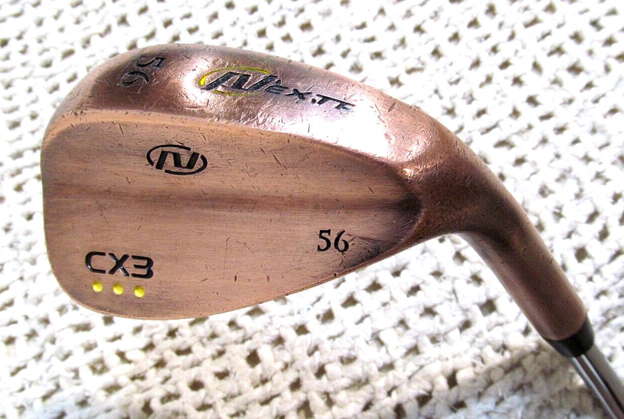 Nextt CX3 Beryllium Copper 56* Degree SAND Wedge 36" RH ~ Wedge Flex ...