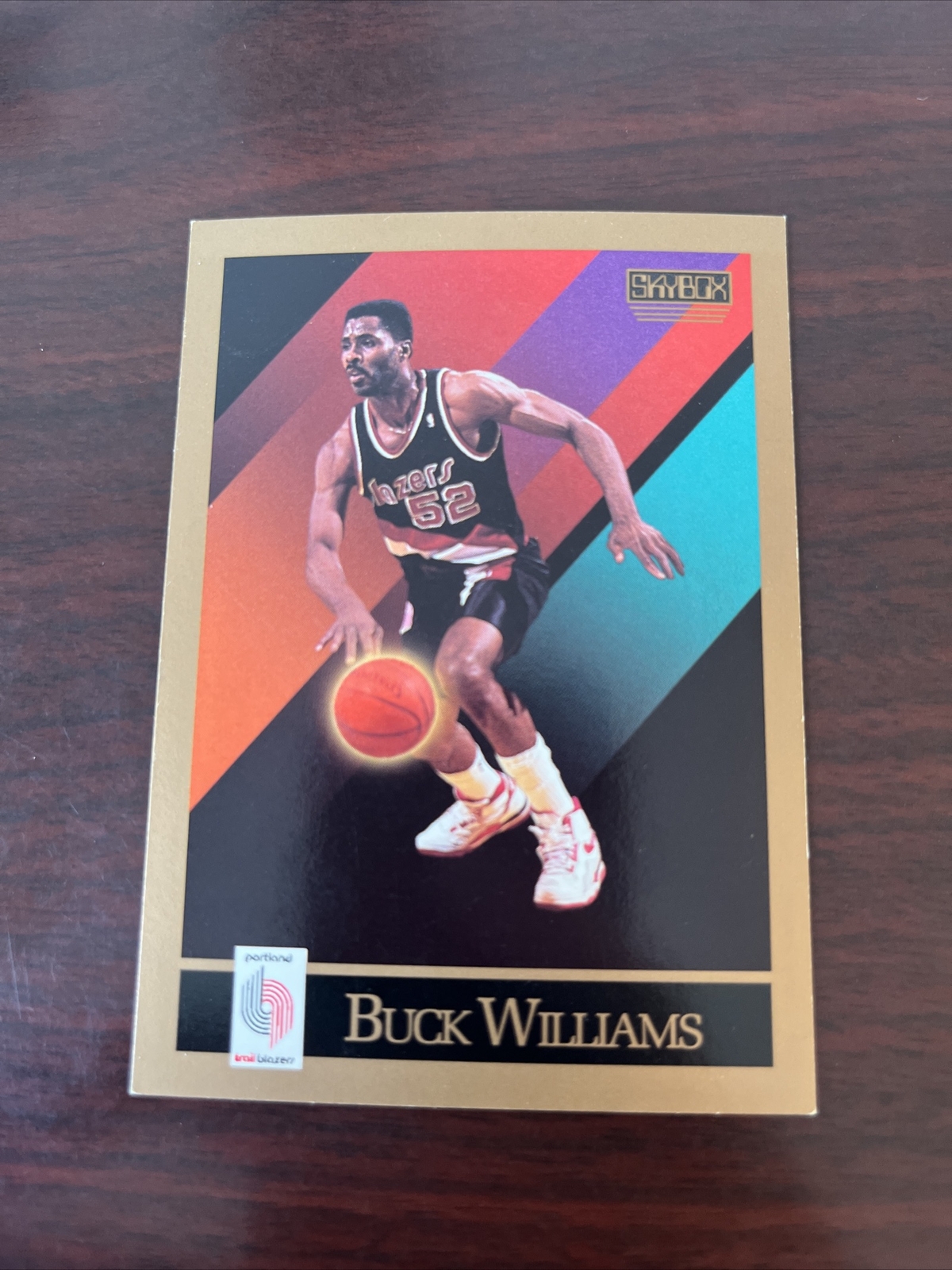 1990 Skybox Buck Williams #240 Portland Trail Blazers Maryland ...