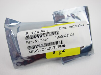 New Sealed Emerson Ovation 1B30023H01 REV 12 I/O Bus Terminator ...