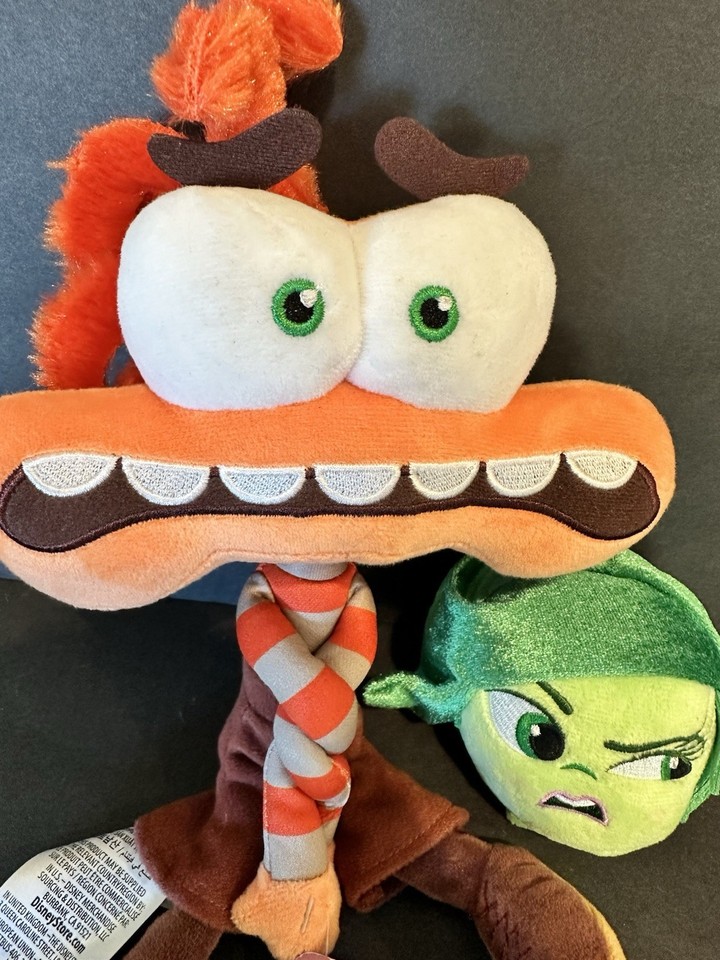 Plush Disney Parks Anxiety Inside Out 2 | New W Tags & Disgust Headband ...