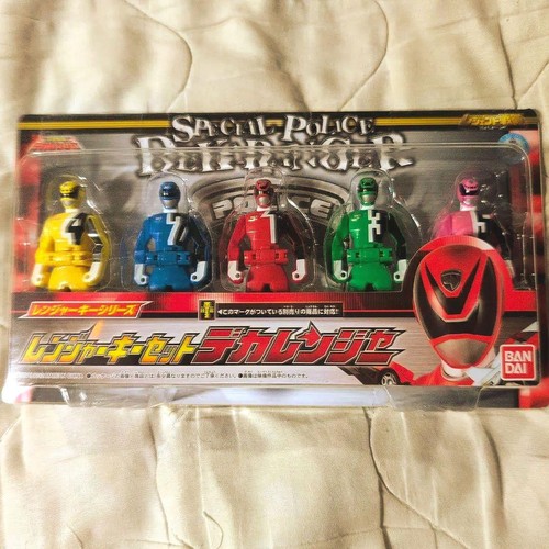 Power Rangers Ranger Key Set Dekaranger Bandai Gokaiger Excellent From ...