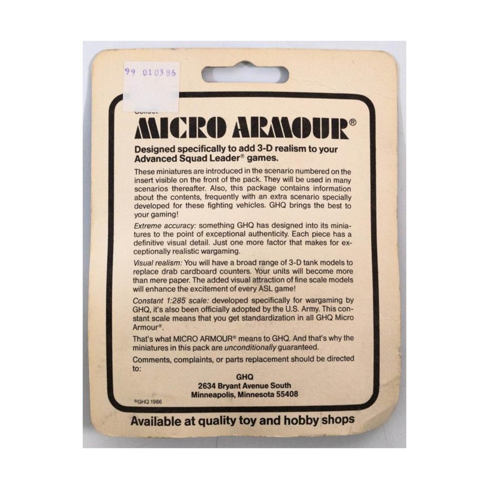 GHQ ASL Micro Armour 1/285 Soviet 76mm Artillery Pack New | eBay