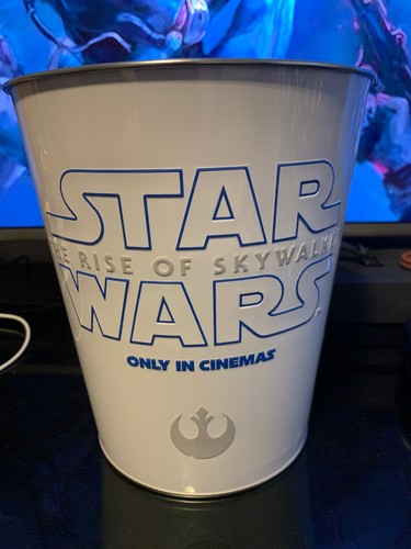 Star Wars: The Rise Of Skywalker Movie Popcorn Bucket! Metal Limited ...
