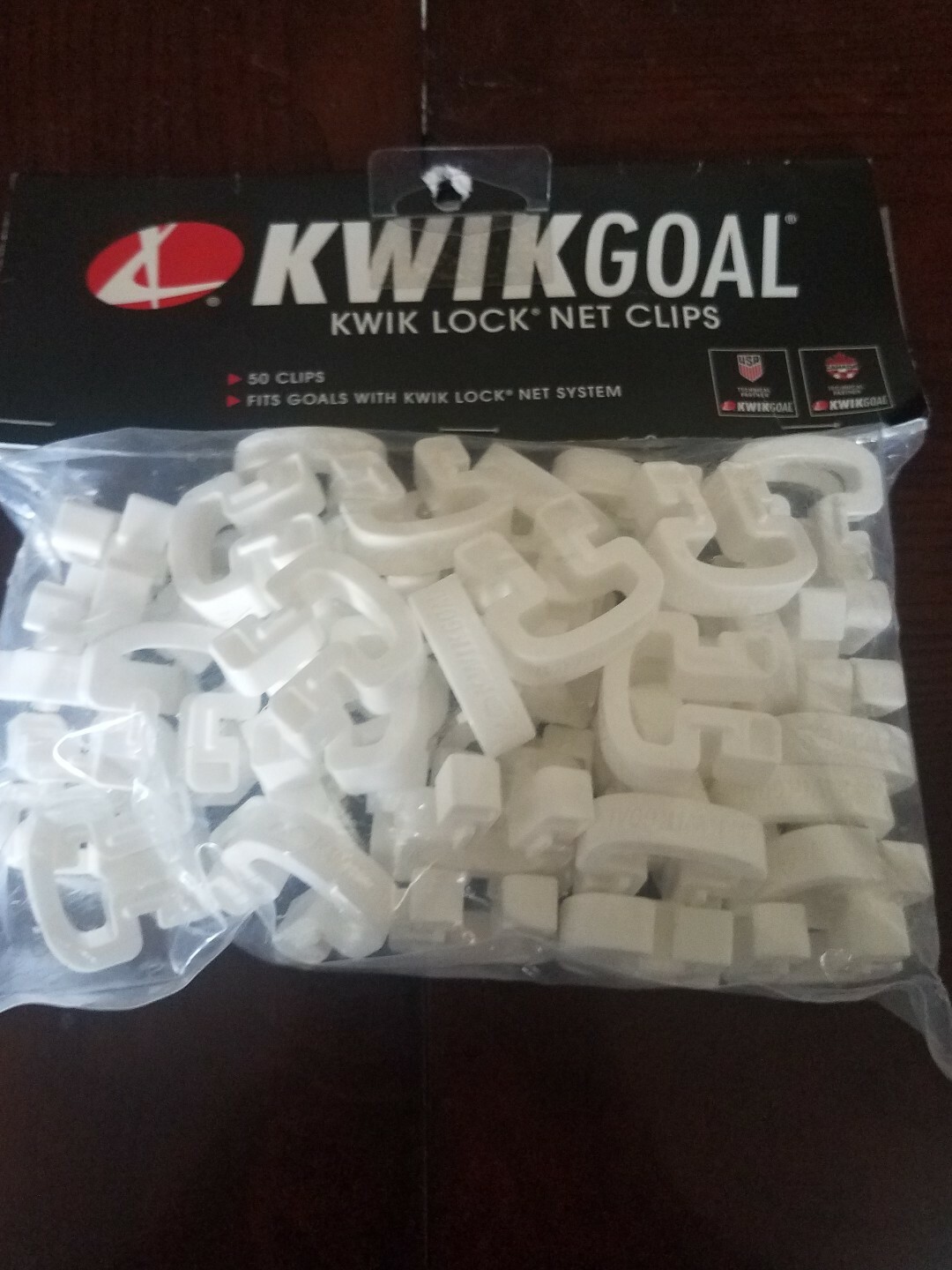 Kwik Goal Kwik Lock Net Clips Package of 50-BRAND NEW-SHIPS SAME ...