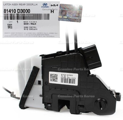 ⭐Genuine⭐ Rear Door Lock Latch Release LH 81410D3000 for Hyundai Tucson ...