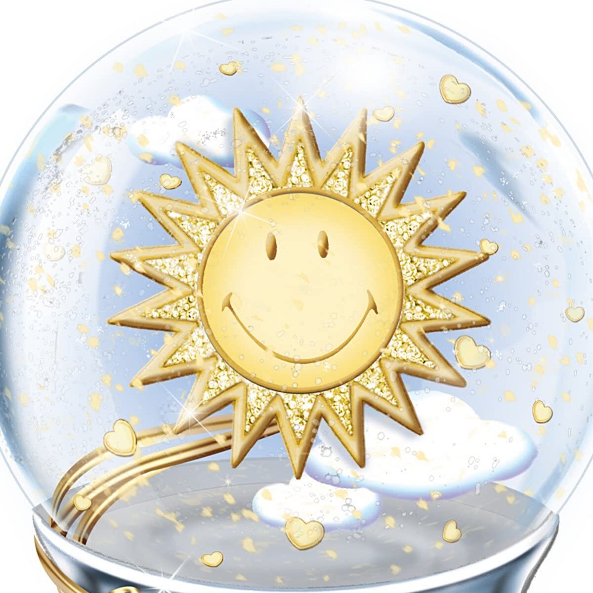 Bradford Exchange Musical Glitter Globe for Granddaughter with Poem ...