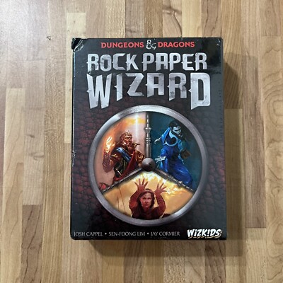 Dungeons & Dragons Rock Paper Wizard 6 Players Game Night | eBay