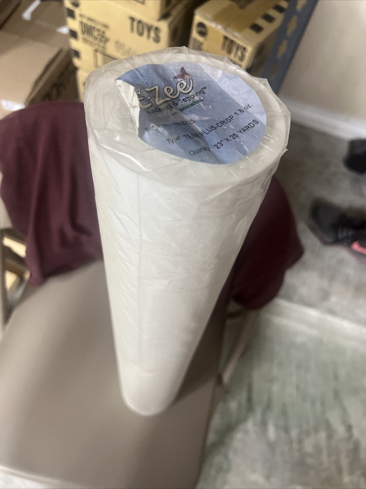 Madeira E-Zee Backing & Topping. 18-23-25. Tear plus crisp 25 yds | eBay