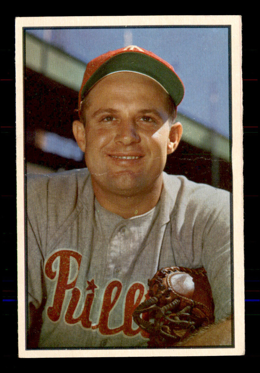 1953 Bowman Color #28 Forrest Burgess VG | eBay