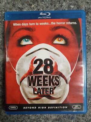 28 Weeks Later Bluray 2007 Horror Zombie Sequel RARE OOP VIEWED ONCE ...