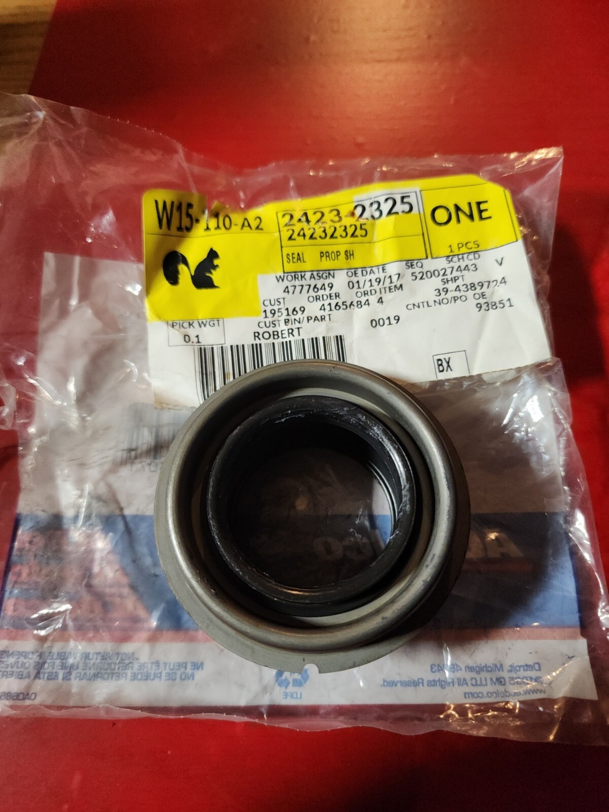 Automatic Transmission Drive Shaft Oil Seal ACDelco 24232325 for sale ...