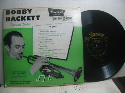 Bobby Hackett Trumpet Solos, Bill Challis Orch *Brunswick BL 58014 mono ...