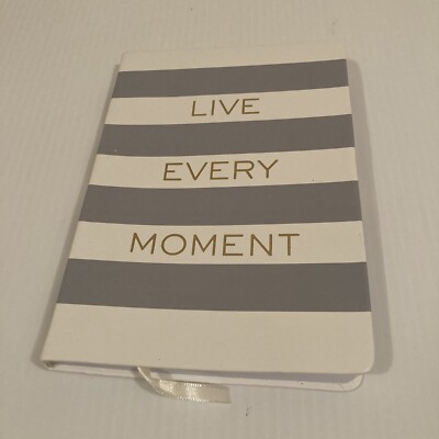Live Every Moment Journal Book-Blank Pages For Your Own Journaling | eBay