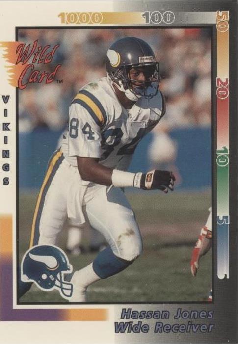 1992 Wild Card Hassan Jones #255 for sale | eBay