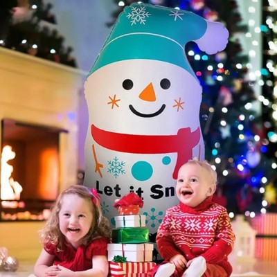 PVC Doll Inflatable Snowman 140cm Sandbag Toy Christmas Inflatable ...
