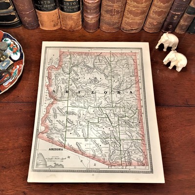 Entire US - 1884 Map Antique Map