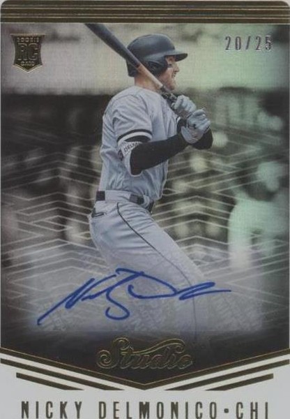 2018 Panini Chronicles - Studio Signatures Gold #14 Nick Delmonico /25 ...